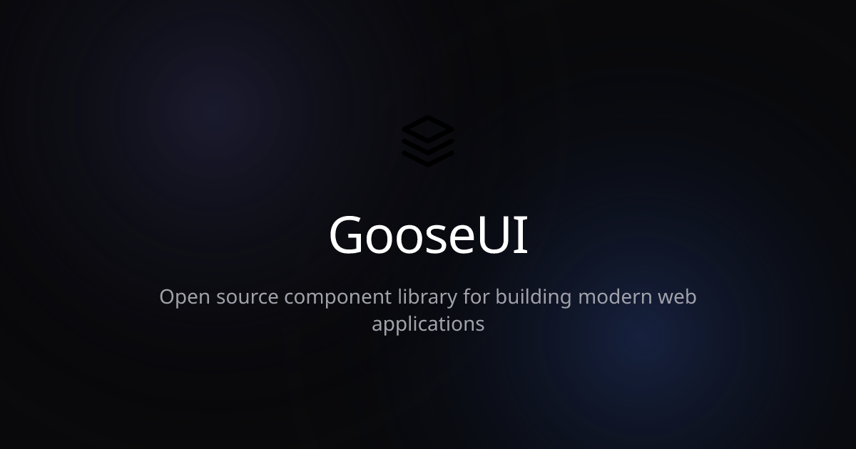 Components | GooseUI